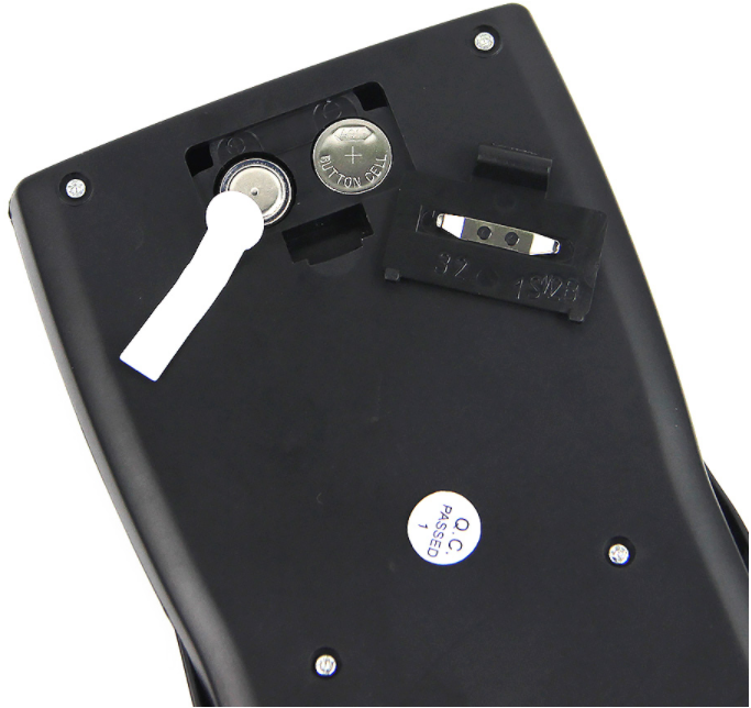 What is model of battery used in the calculator? Introduce the battery ...