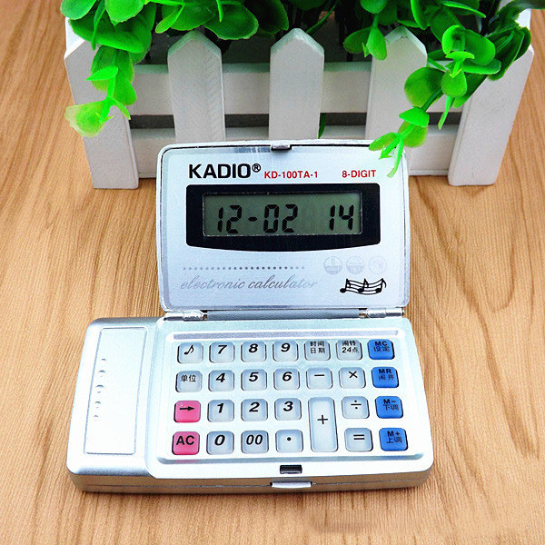 Clamshell calculator with 8 digits Folding calculator | calculator ...