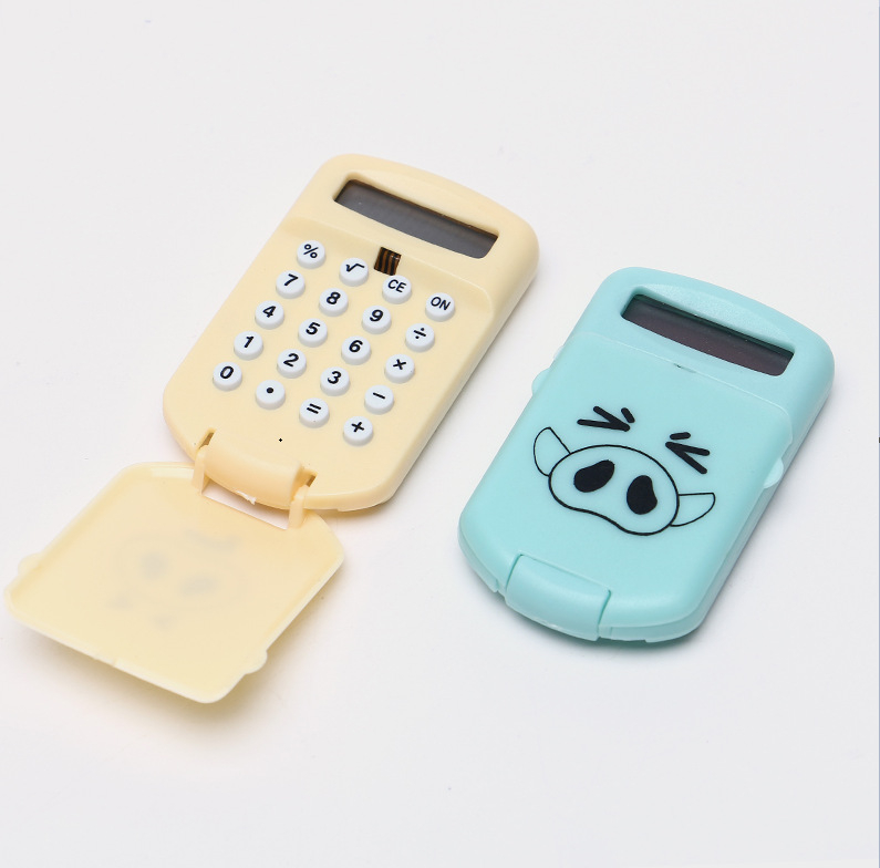 Keychain mini calculator available for student exams