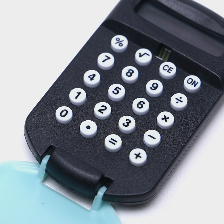 Keychain mini calculator available for student exams