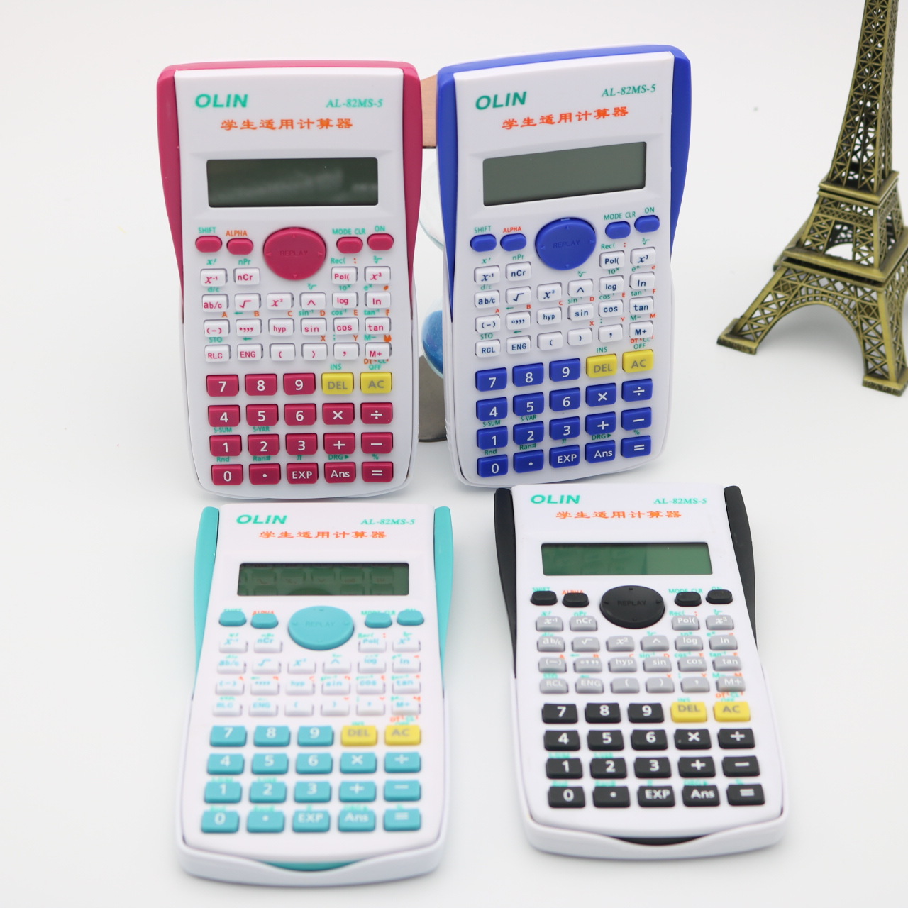 Wholesale 10+2 digit scientific function two-line display calculator