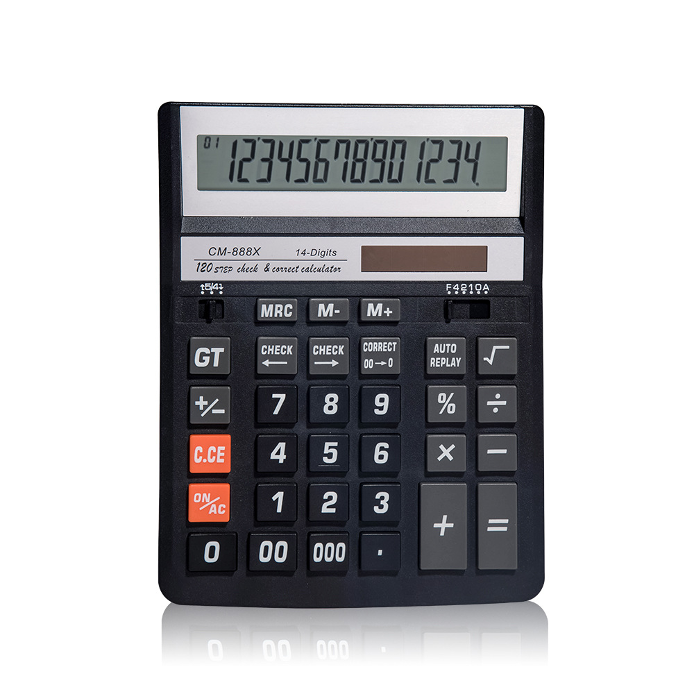 Labeling and function of calculator keys